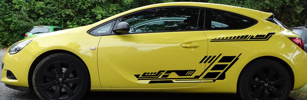 Autoaufkleber 333x starkes Design fürs Auto